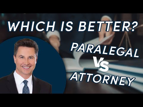 Hiring A Paralegal VS An Attorney