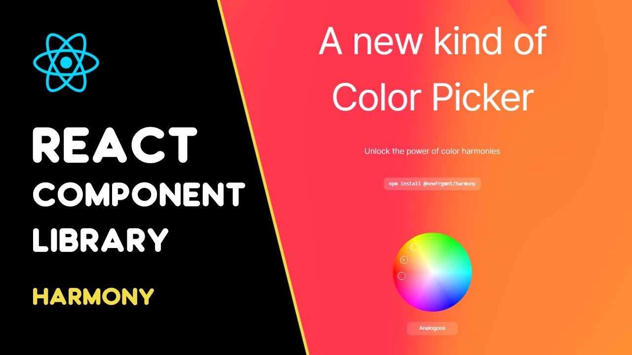 React Component library | Harmony: Unleashing Creative Color Compositions with React and TypeScript