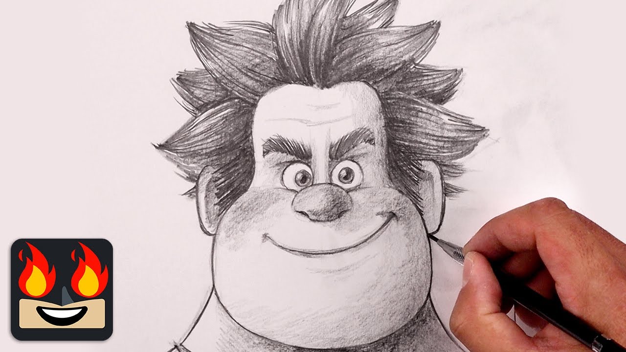 How To Draw Wreck It Ralph | Sketch Tutorial