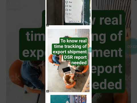 What is Export DSR #export #dsr #shipping #jobs #track