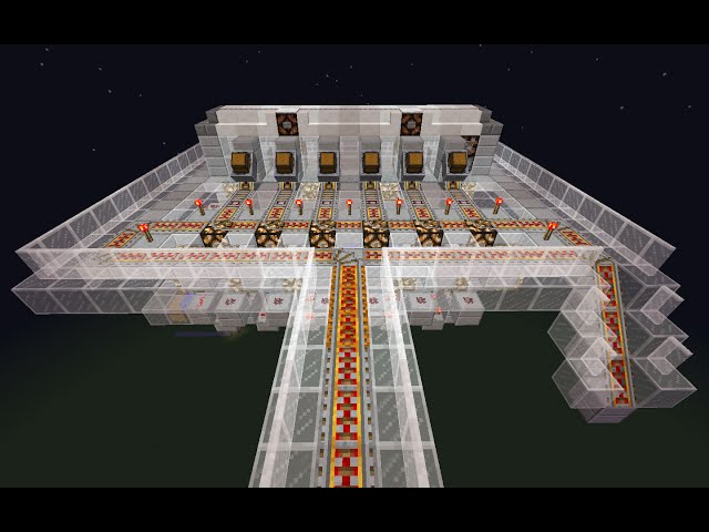 Minecraft Automatic Minecart Stations Minecraft Map