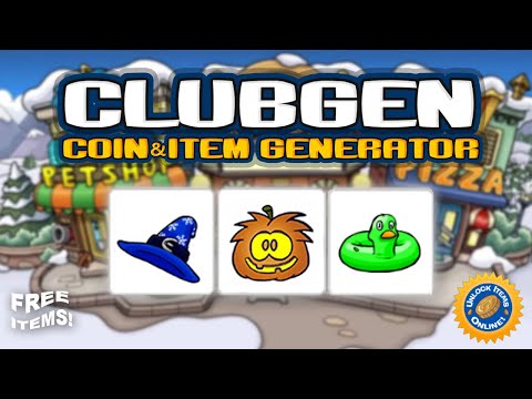 Item Generator Codes for Club Penguin Journey