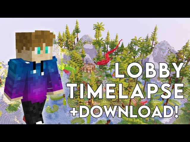 Lobby in Mountains Minecraft Map