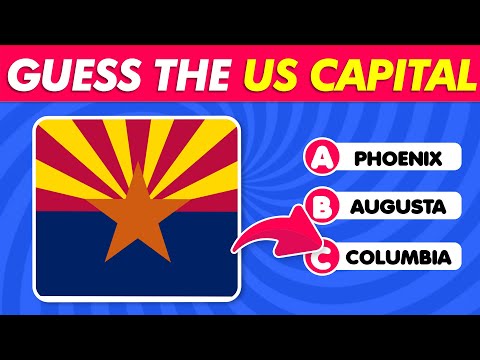 Do you know the US Capitals? Can you guess all 50?