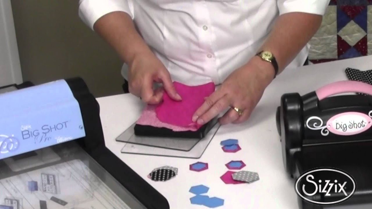 How to English Paper-Piece with Hexagons - Sizzix