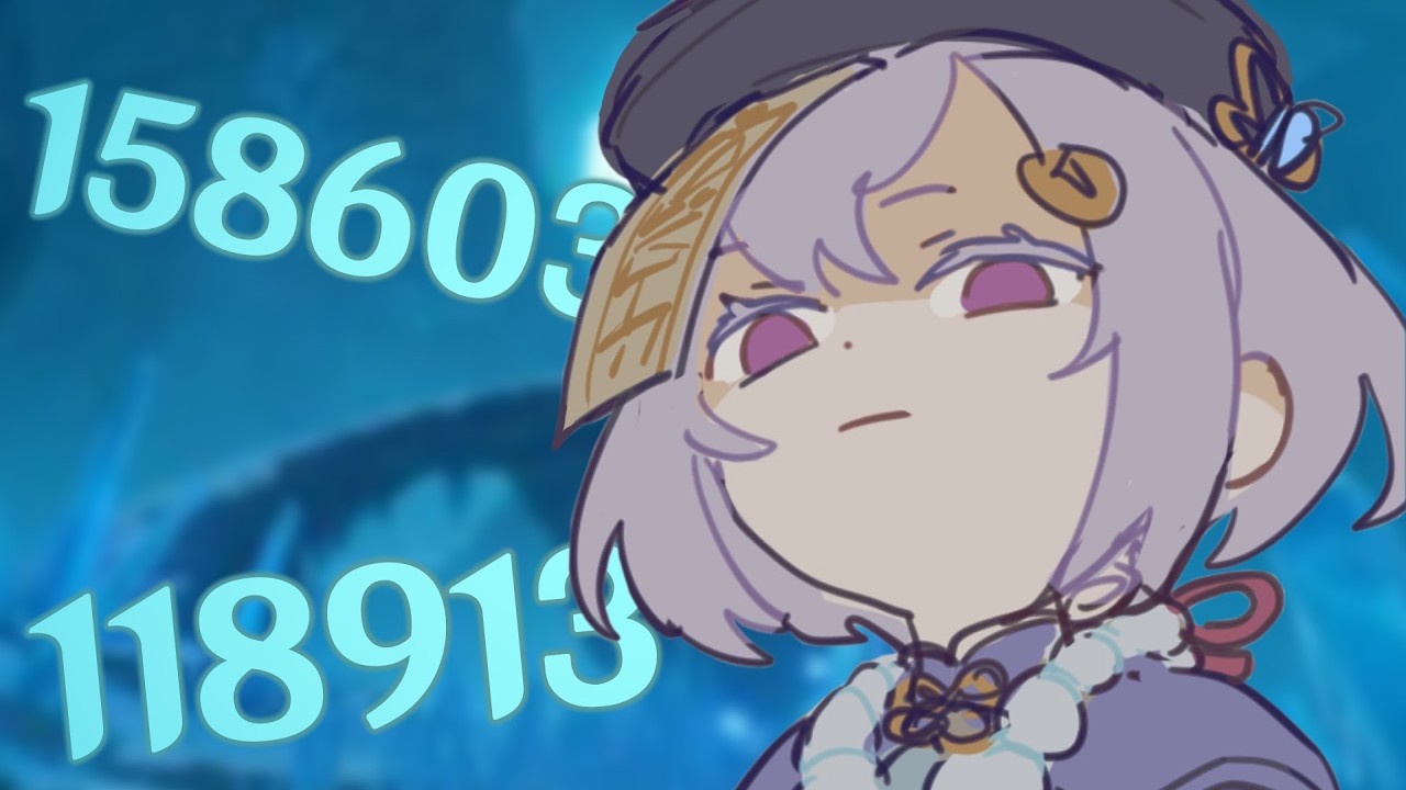 I Finally Got My DPS Qiqi To Hit Over 150k! (Genshin Impact)