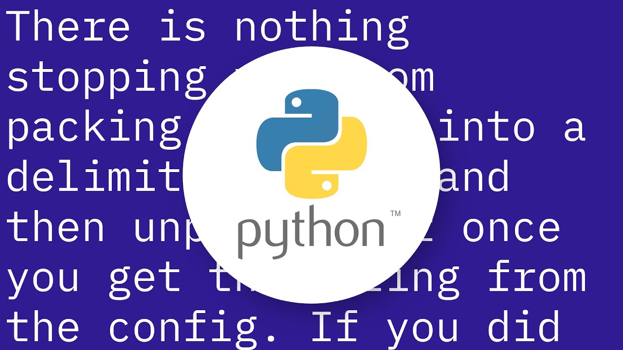 Lists in ConfigParser