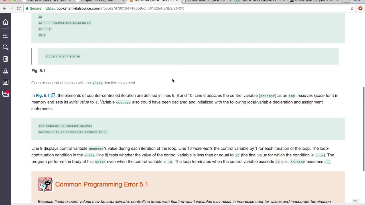Java I   Chapter 5 Video
