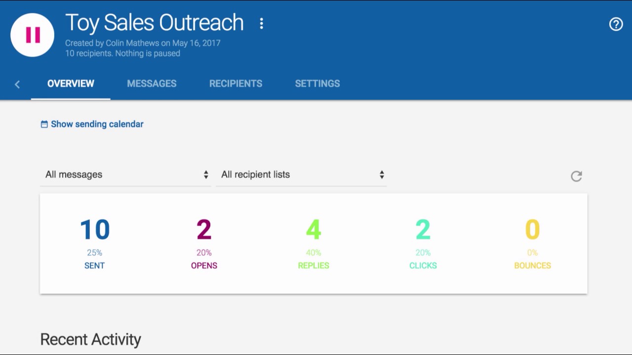 Mailshake Short Overview
