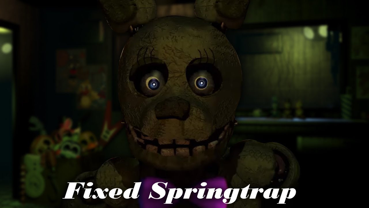 [FNAF | Speed Edit] Making Fixed Springtrap