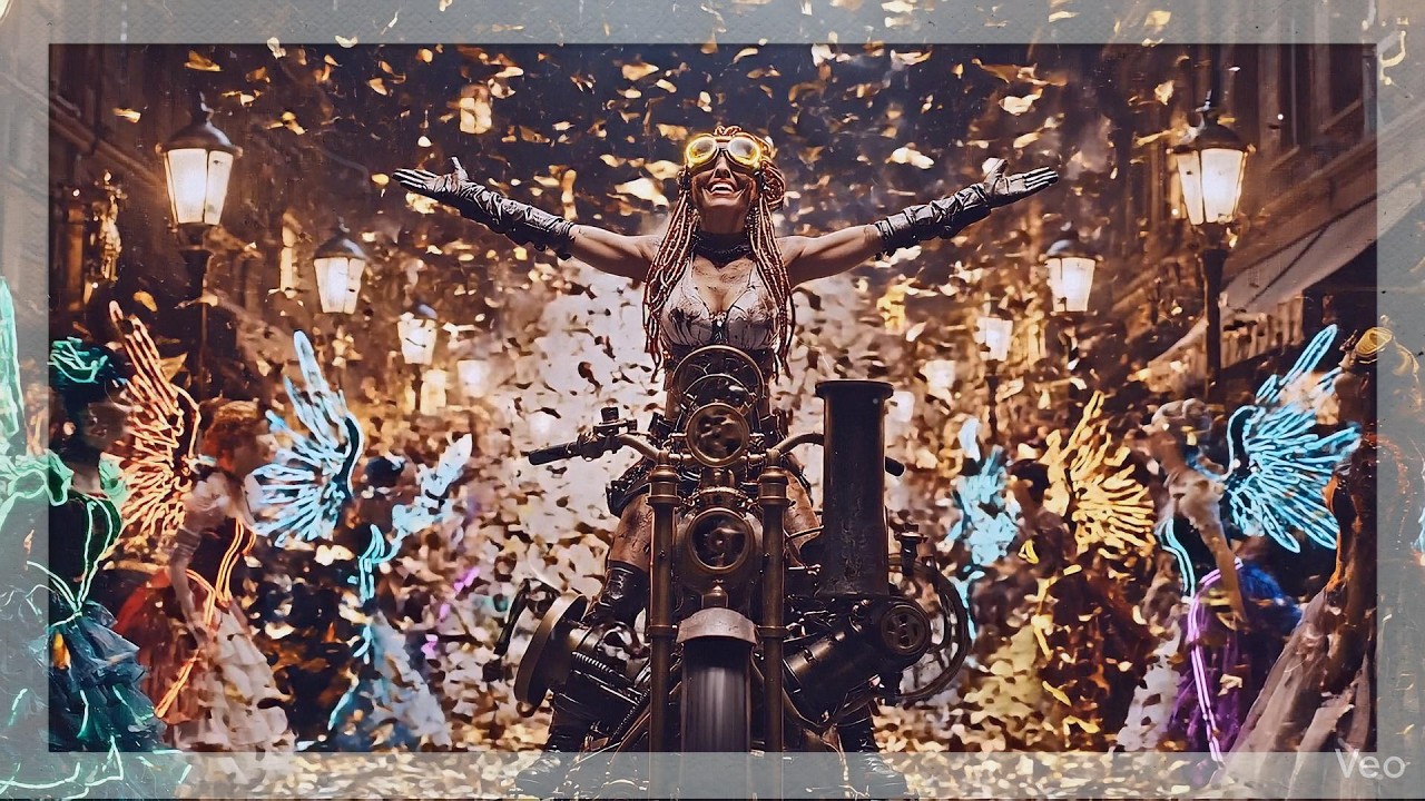 AI Dreams Forever - Steampunk racing!