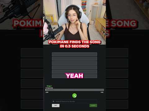 Pokimane Finds THIS Song in 0.5 SECONDS 🤯