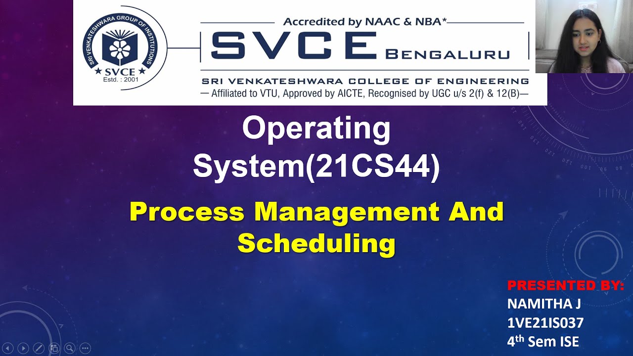 Process Management And Process Scheduling In Operating System