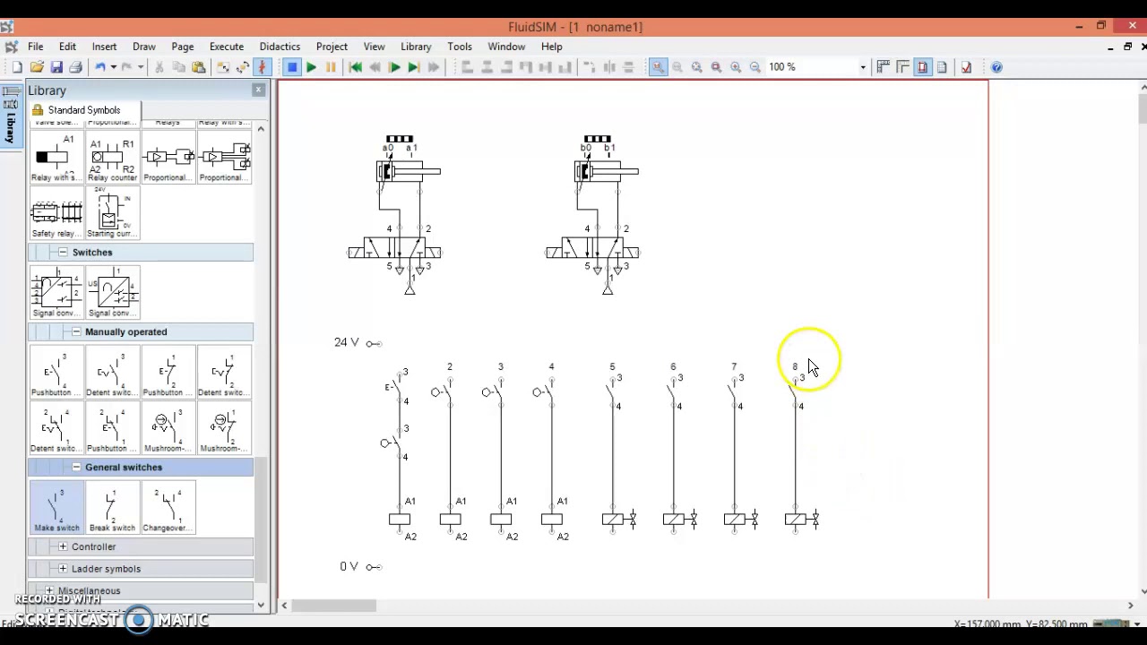 sequence elec pneu A+B+A-B-