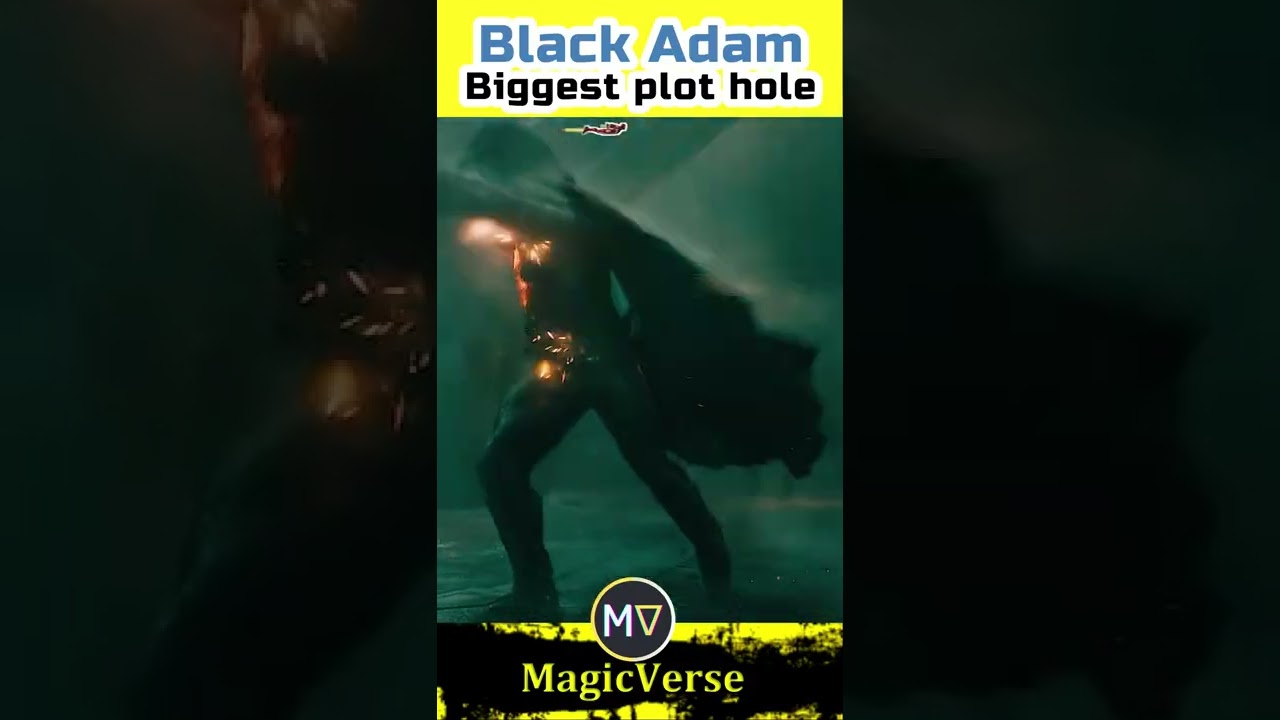 How Black Adam speak english❓ #shorts #marvel