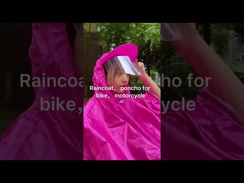 Raincoat Poncho For Bike Motorcycle and Scooter