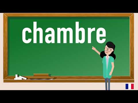 How to pronounce chambre in French