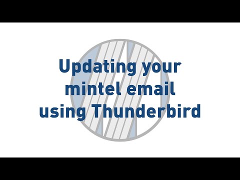 Thunderbird Email Update