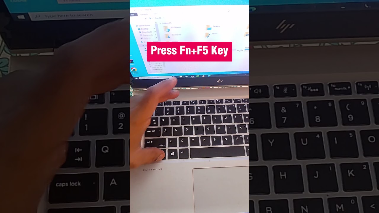 Refresh HP Laptop Shortcut Windows #laptop #shorts #refresh #trending #tips