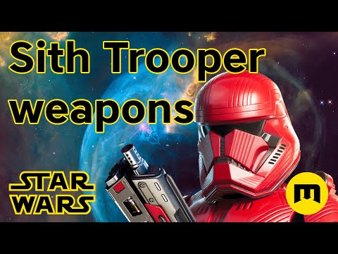 OBJ file Sith Trooper W48 Blaster 🦸 ・Model to download and 3D print・Cults