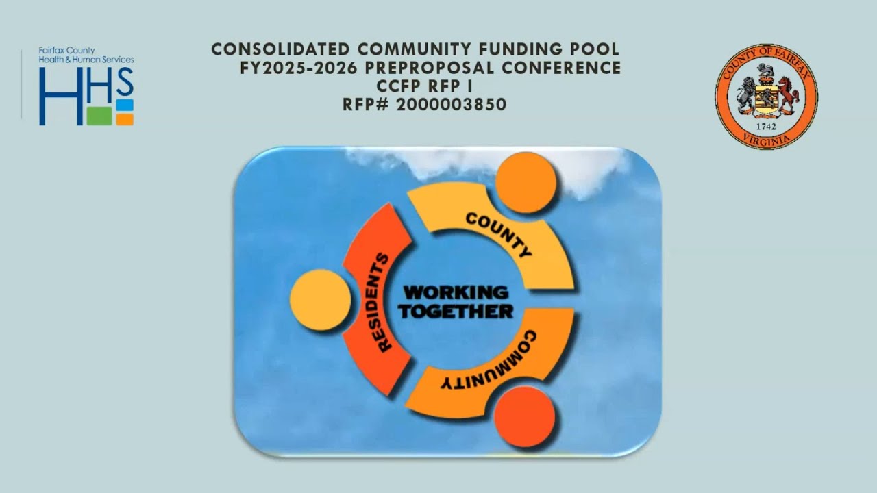 CCFP Preproposal Conference RFP I: Traditional Solicitation