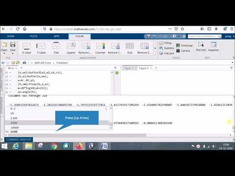 Infinite Impulse Response (IIR) Filter using MATLAB