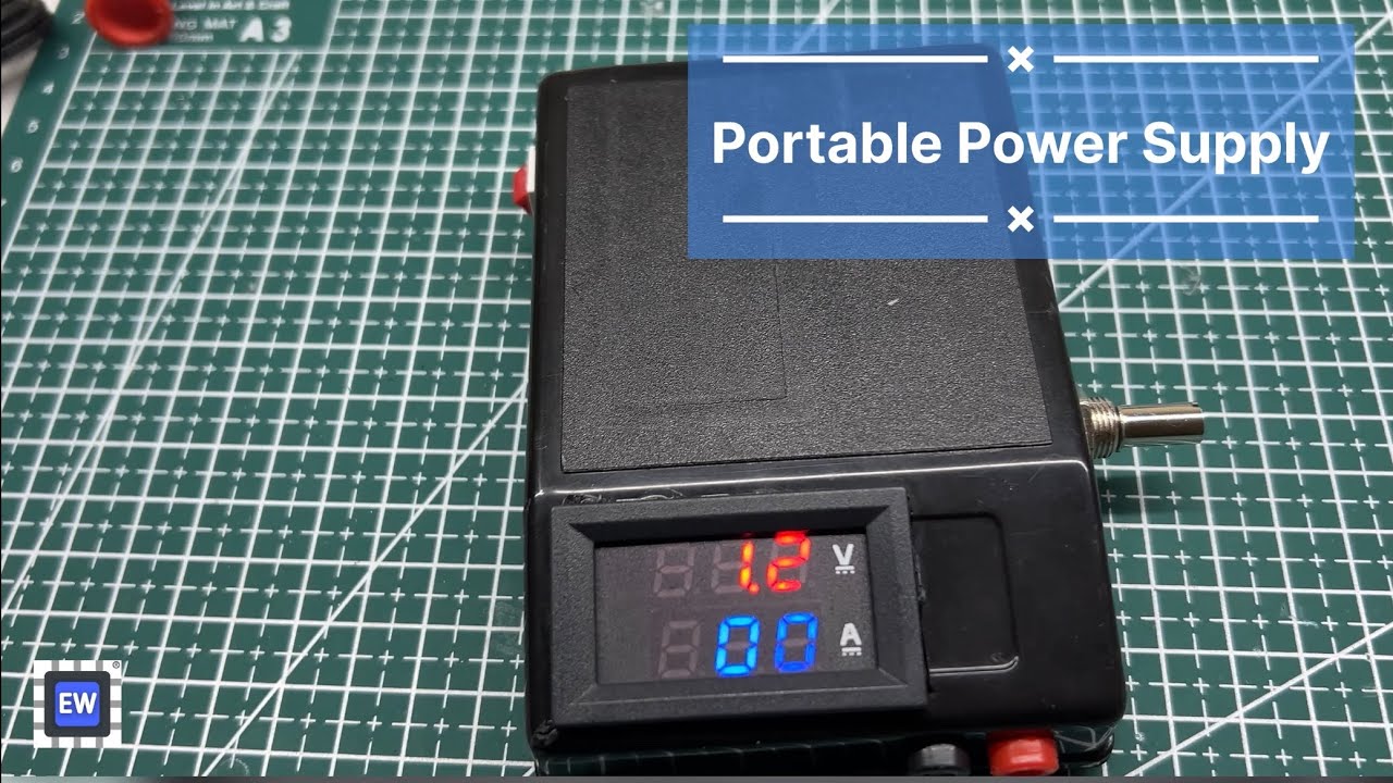 Compact and Portable Variable Power Supply | Power Supply | Embedded Wala