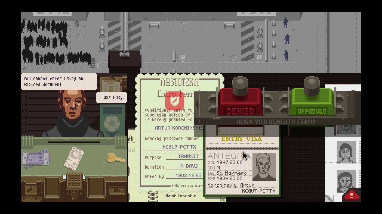 HardCoded Review - Papers, Please