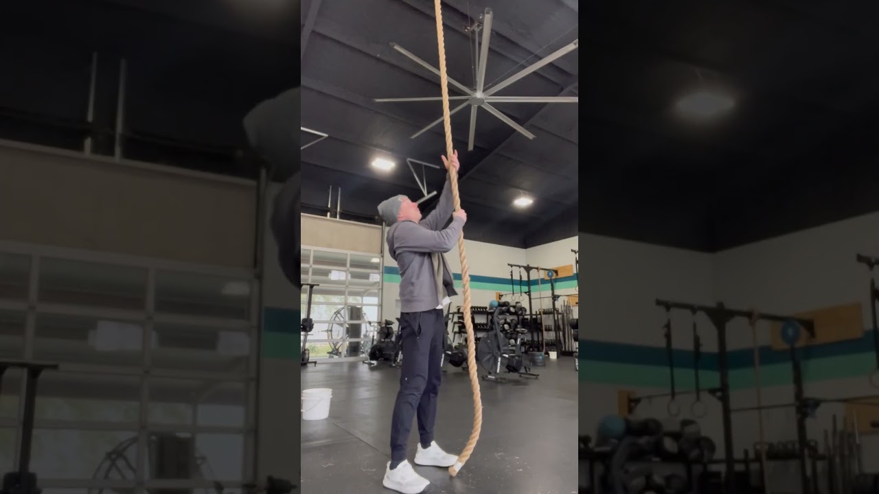 Legless Rope Climb Progression Step 3