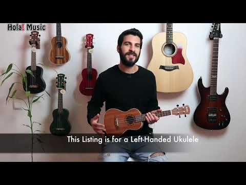 Left Handed Concert Ukulele Bundle by Hola! Music, HM-124LFT+ Product Review