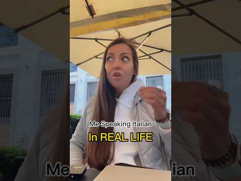 Speaking ITALIAN in My Head vs Speaking Italian in REAL LIFE 😂 Foreign Language Epic Fail