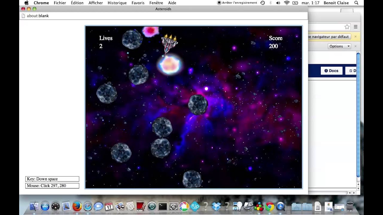 Asteroids game in Python (coursera.org)