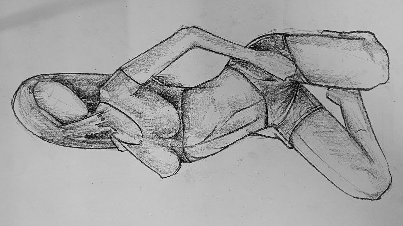 Female Figure Line Art