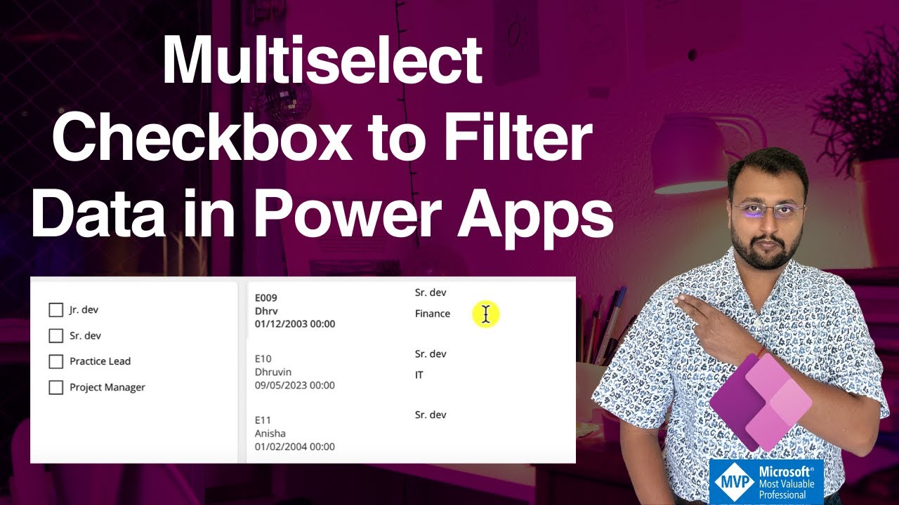 Efficient Multiselect Checkbox Filtering in Power Apps Efficient Multiselect Checkbox Filtering in Power Apps