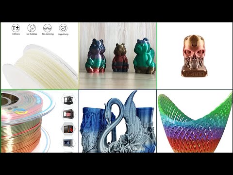 top 10 3d printer multicolor filament to buy on amazon Sep 2021