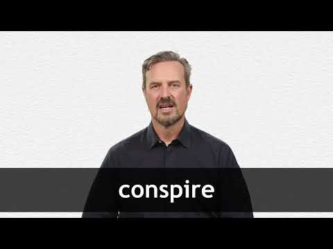 CONSPIRE definition and meaning | Collins English Dictionary