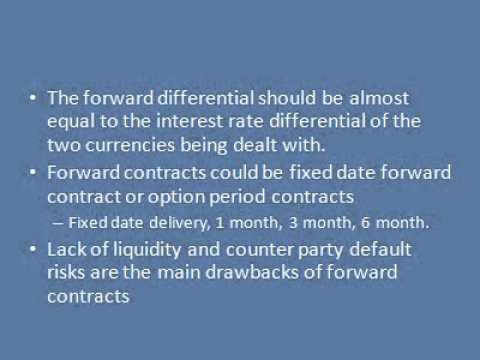 Derivative Instruments - Forwards, Futures, Options and Swaps