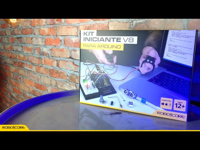 Kit V8 p/ Arduino p/ Iniciantes com Blackboard UNO R3 | Raisa Produtos ...