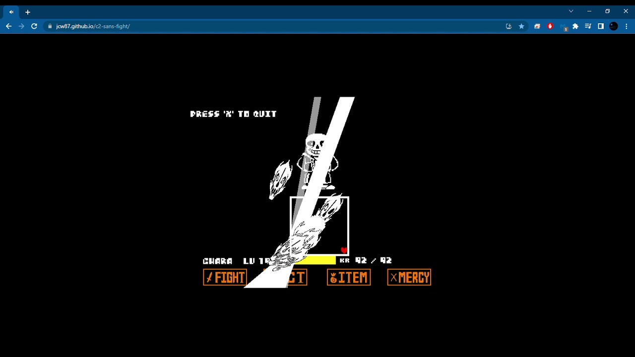 Bad Time Simulator Custom Attack V4 [No Hit]