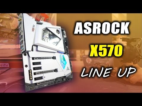 X570 ASRock Motherboards - There are 10 of them Coming!