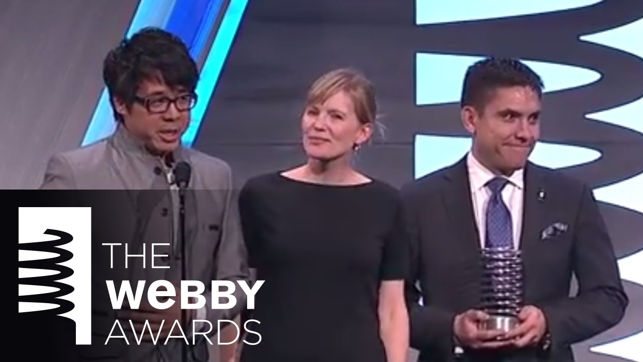 AirBnB's 5-word speech at the 18th Annual Webby Awards