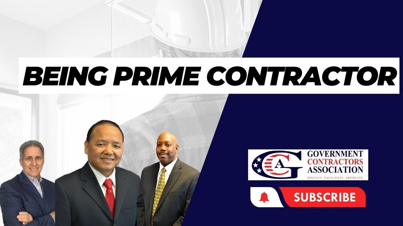 Being a Prime contractor