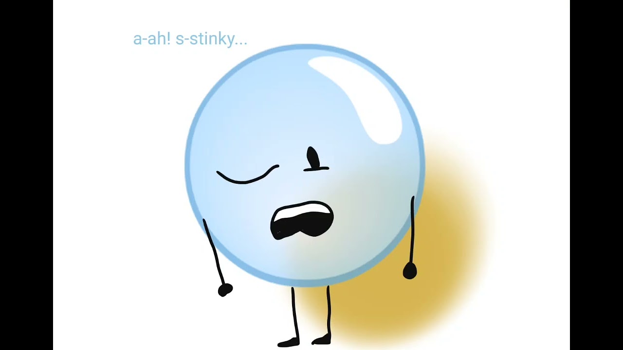 bubble from BFB can't stop farting