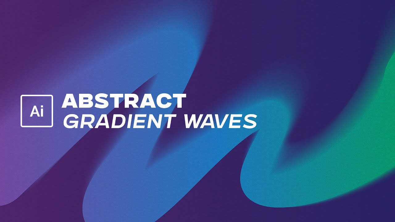 How to Create Abstract Gradient Waves in Adobe Illustrator
