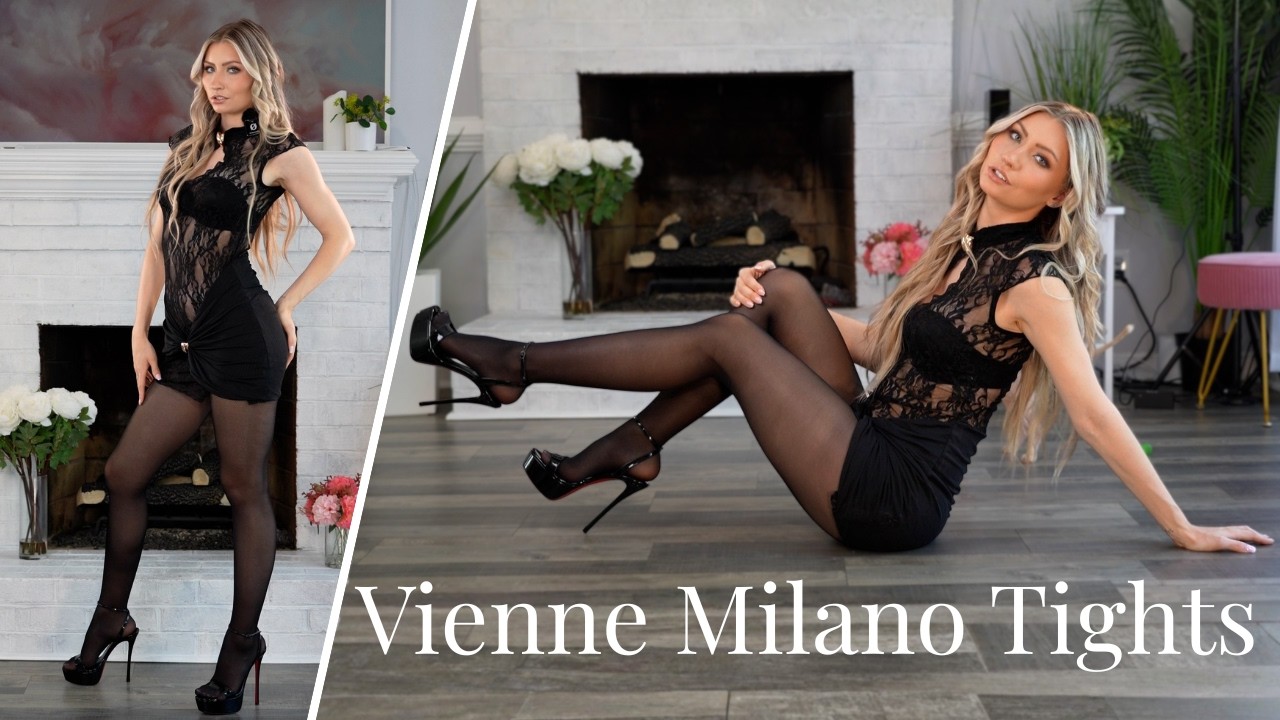 Italian Tights | Vienne Milano Tights Review & Try On