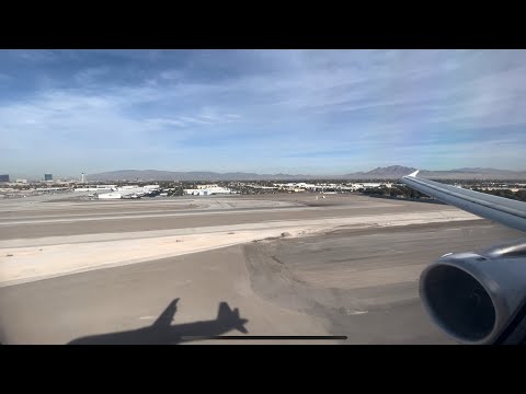 Afternoon Arrival into Las Vegas (LAS) RW26L / American Airlines A321-200