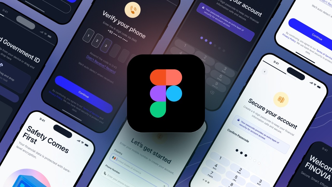 Figma Tutorial - Create Signup & Onboarding Flow Like a Pro