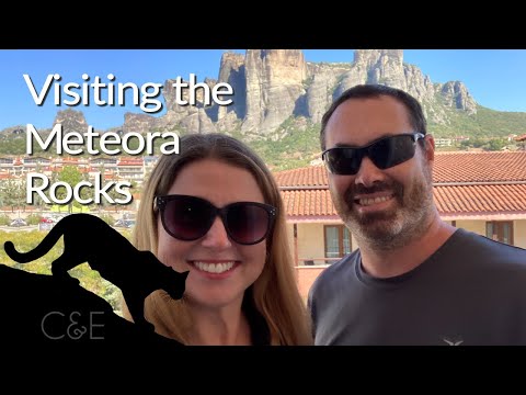 Visiting the Meteora Rocks by Train from Athens | Kalambaka Greece | Budget Travel