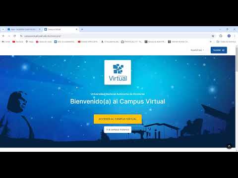 Creación de usuario del campus virtual UNAH (usuario externo a la UNAH)