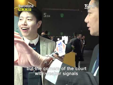 Taiwanese tech companies showcase advanced 5G, network solutions at MWC #shorts